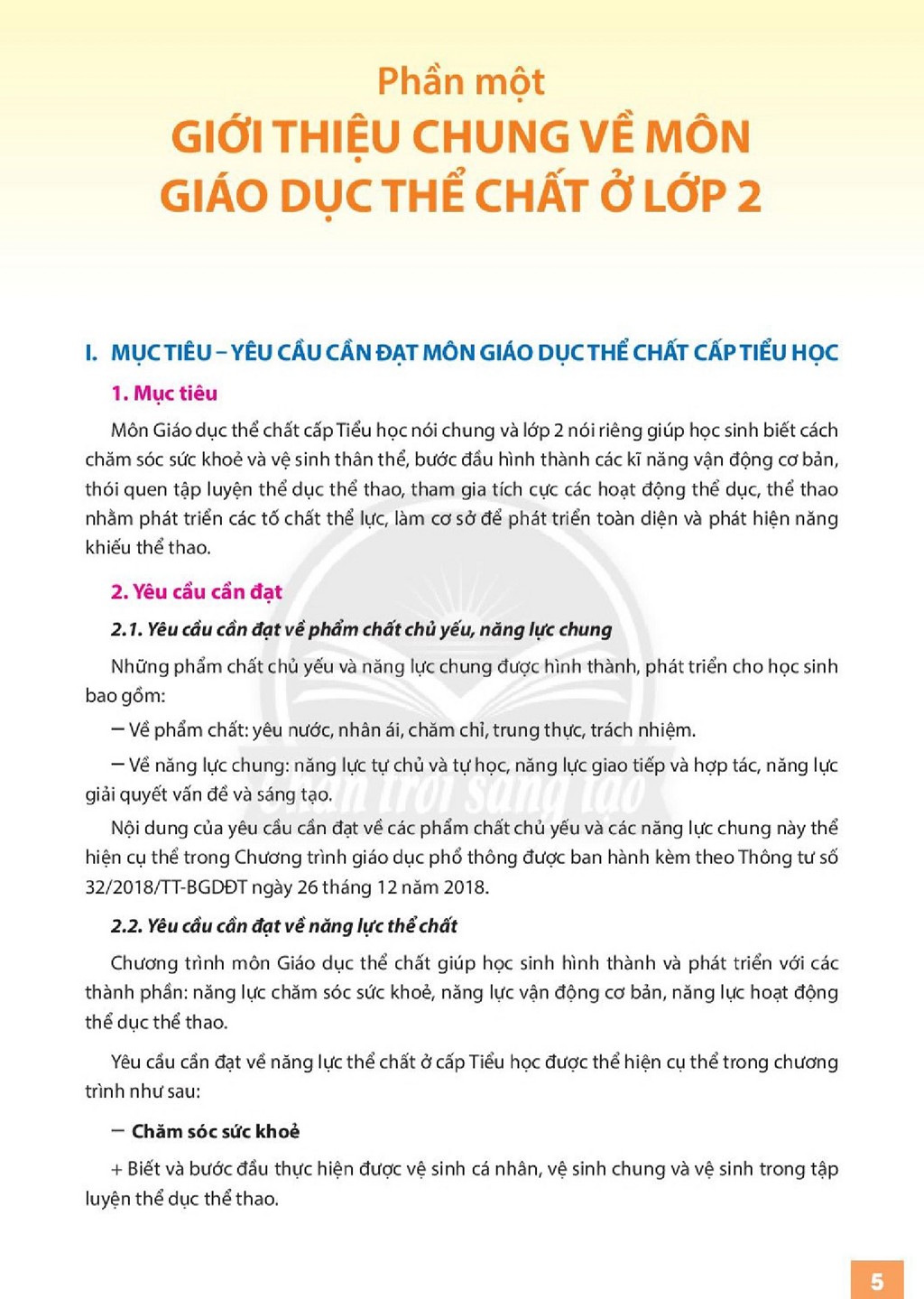 SGV Giáo dục thể chất 2 Chân trời sáng tạo - Thư viện sách