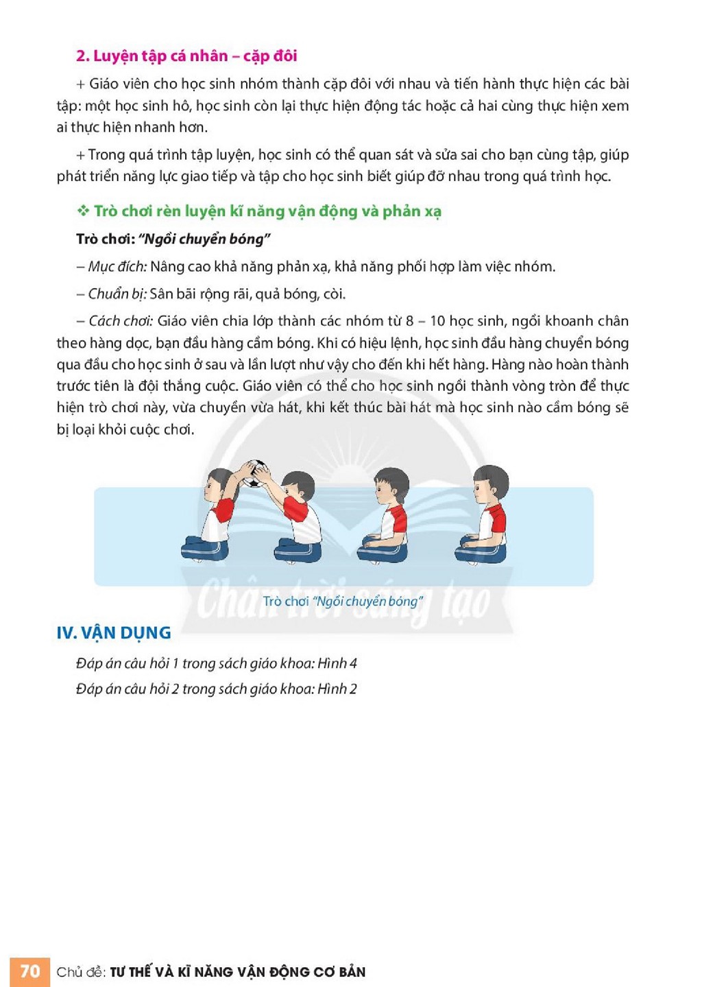 SGV Giáo dục thể chất 2 Chân trời sáng tạo - Thư viện sách